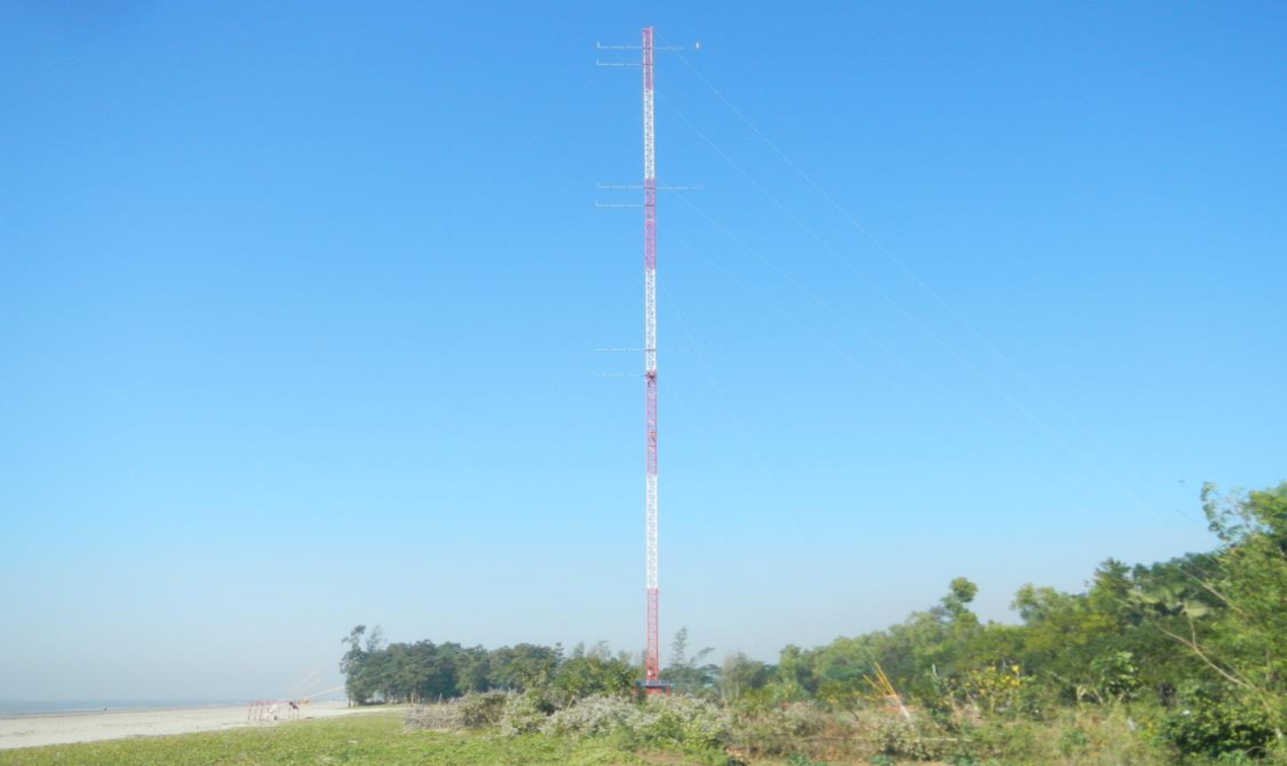 100-meter MET tower Parkay Beach - Global Renewable Energy Ltd.